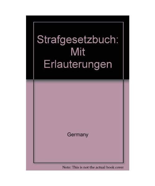 9783406393280 - Strafgesetzbuch: Mit Erläuterungen (Gelbe ...